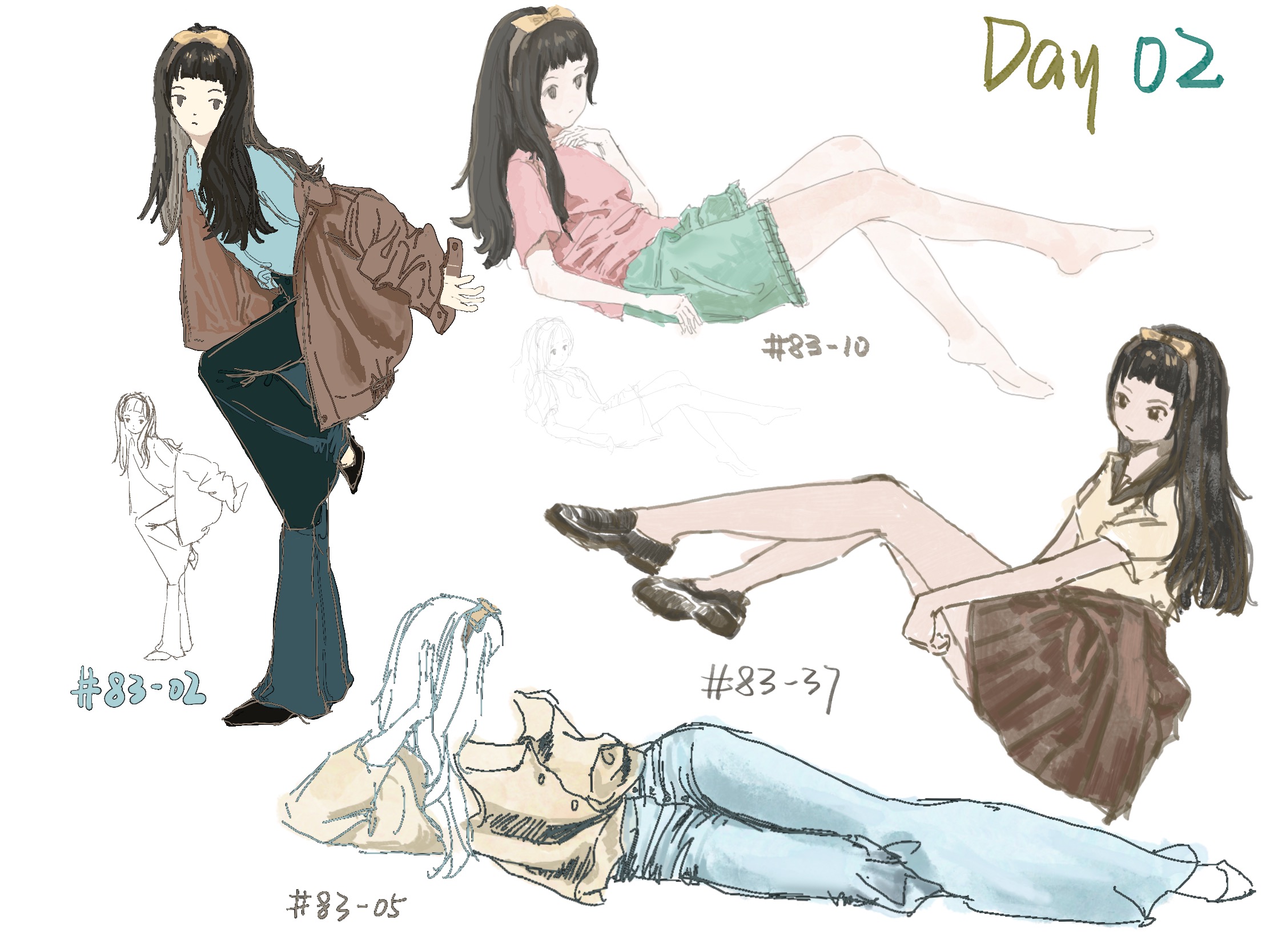 #速写60天挑战赛#Day2@速写班长_Winky222-站酷ZCOOL