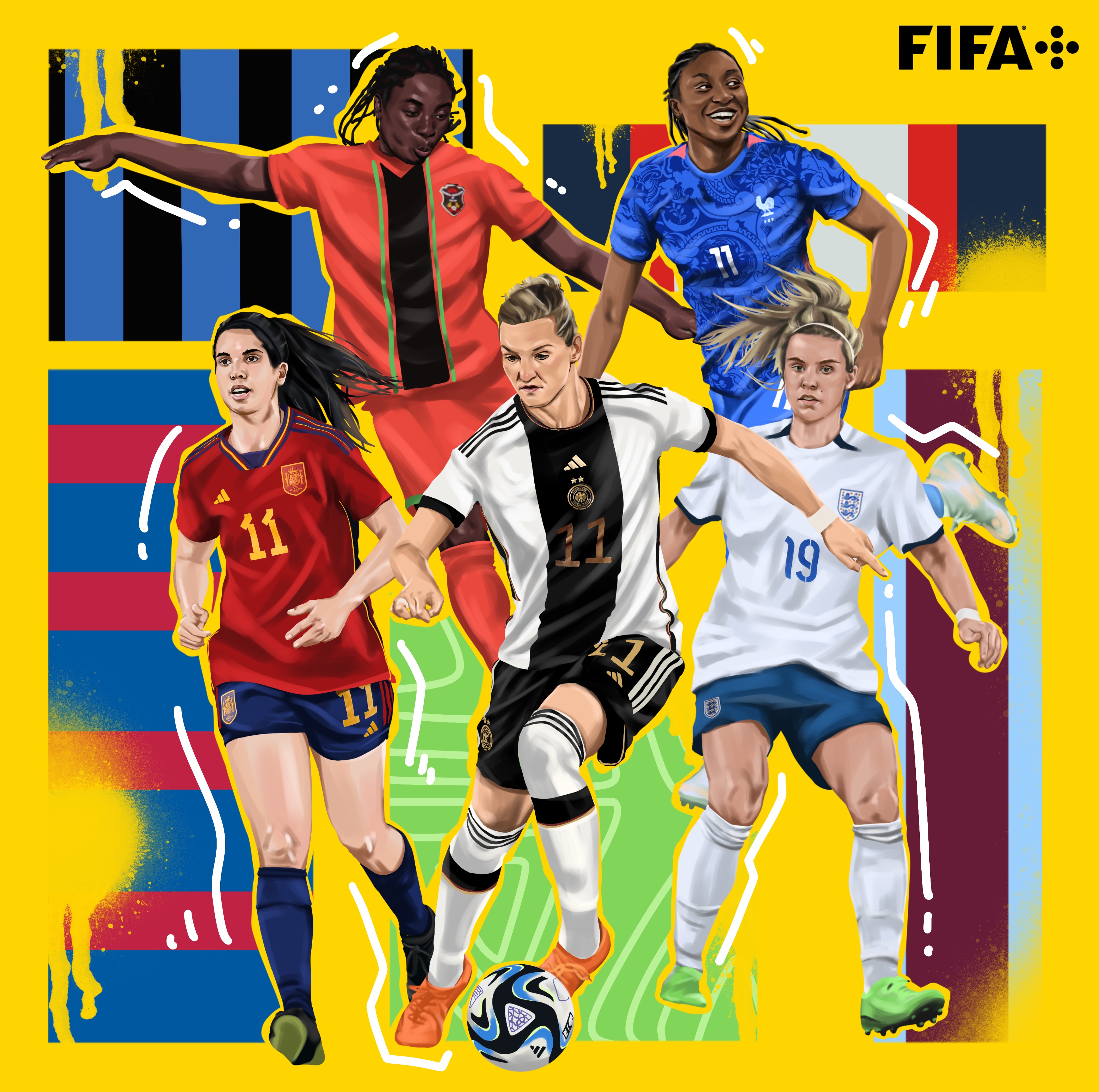 FIFA女足世界杯_王沈丹-站酷ZCOOL