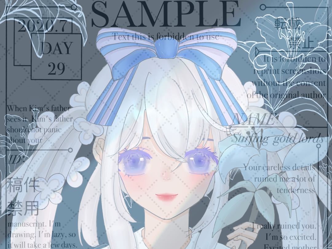 （白菜接稿）_萝卜ing-站酷ZCOOL