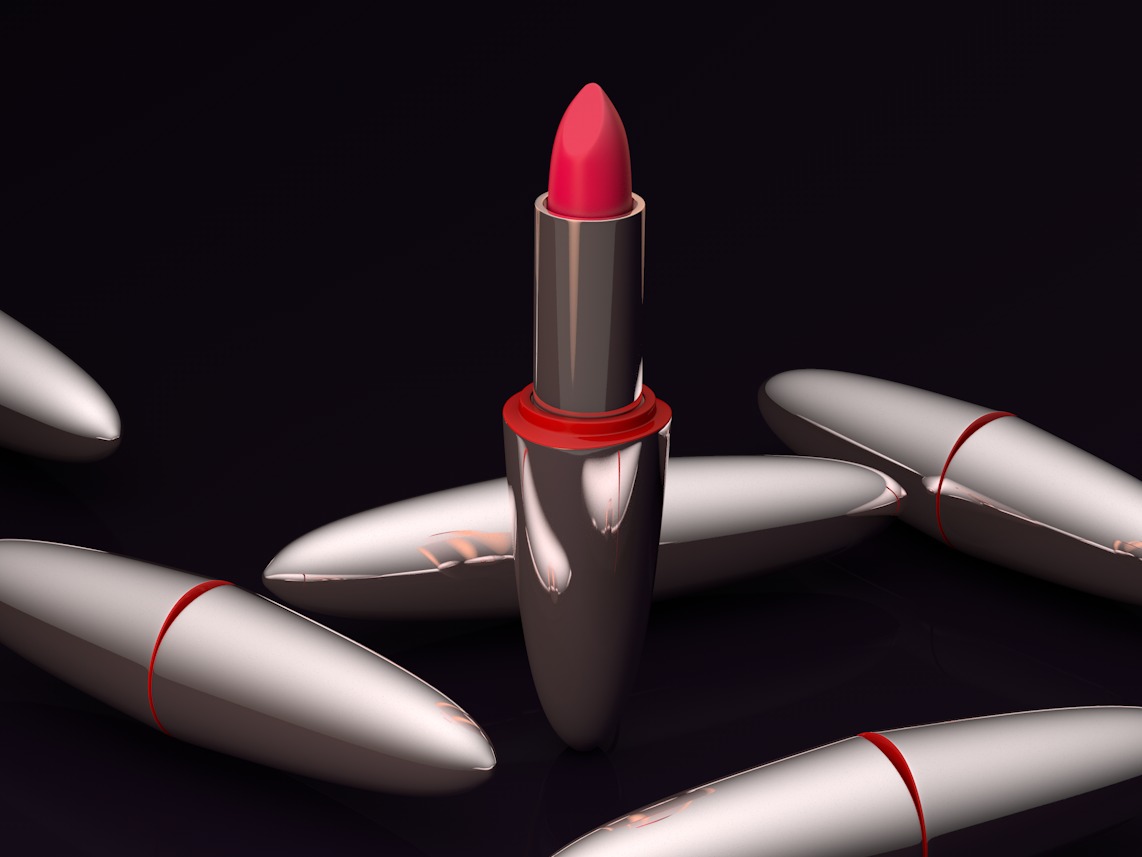 C4D作品 口红_403035339-站酷ZCOOL