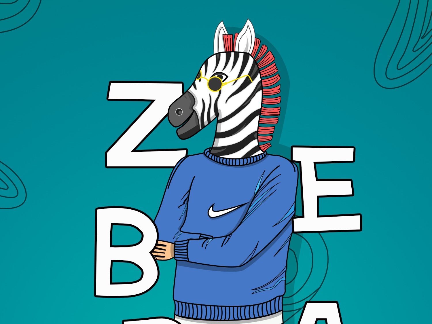 ZEBRA MAN_真阿铭-站酷ZCOOL