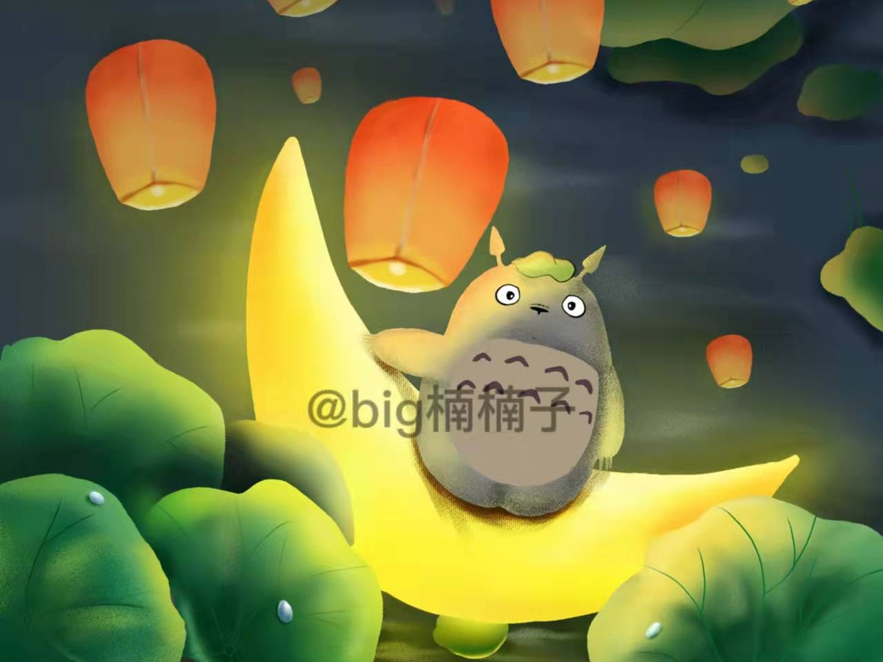 灯荷夜_big楠楠子-站酷ZCOOL