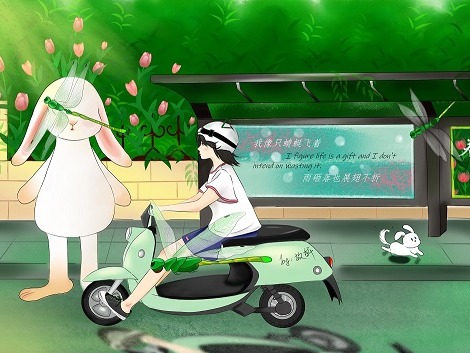 无聊的日子——倔强_故辞1996-站酷ZCOOL