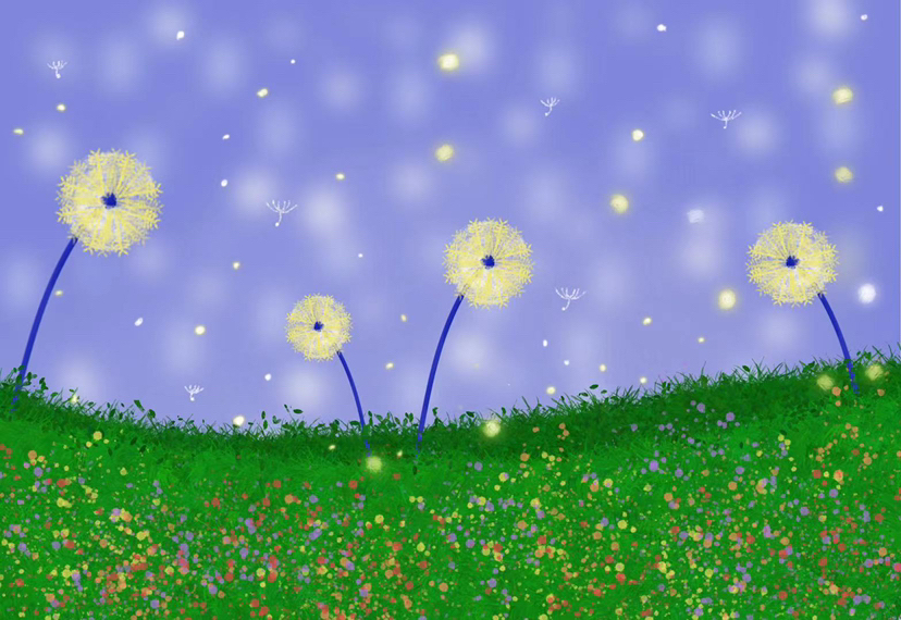 蒲公英_FL流年-站酷ZCOOL