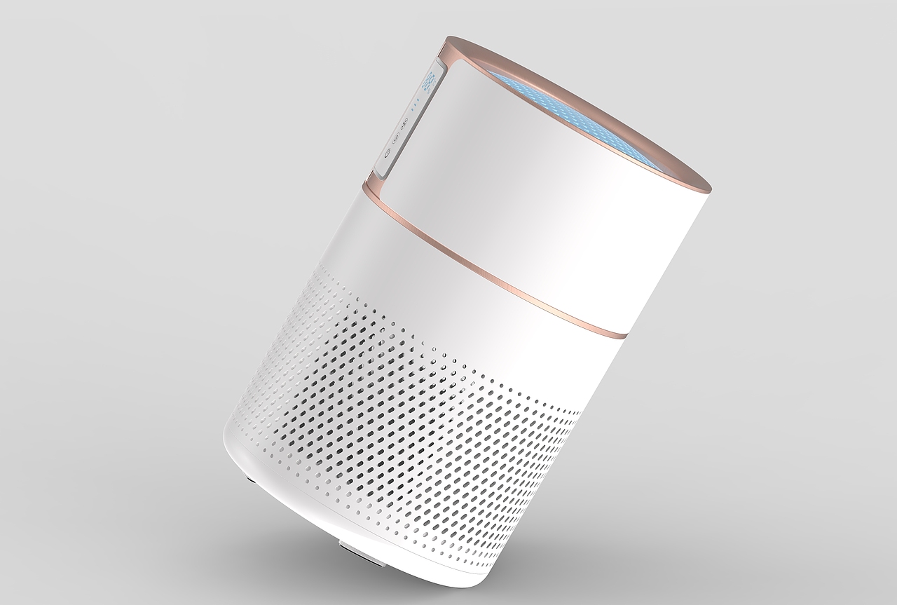 空气净化器渲染|平面|其他平面|FayeLu_原创作品-站酷ZCOOL