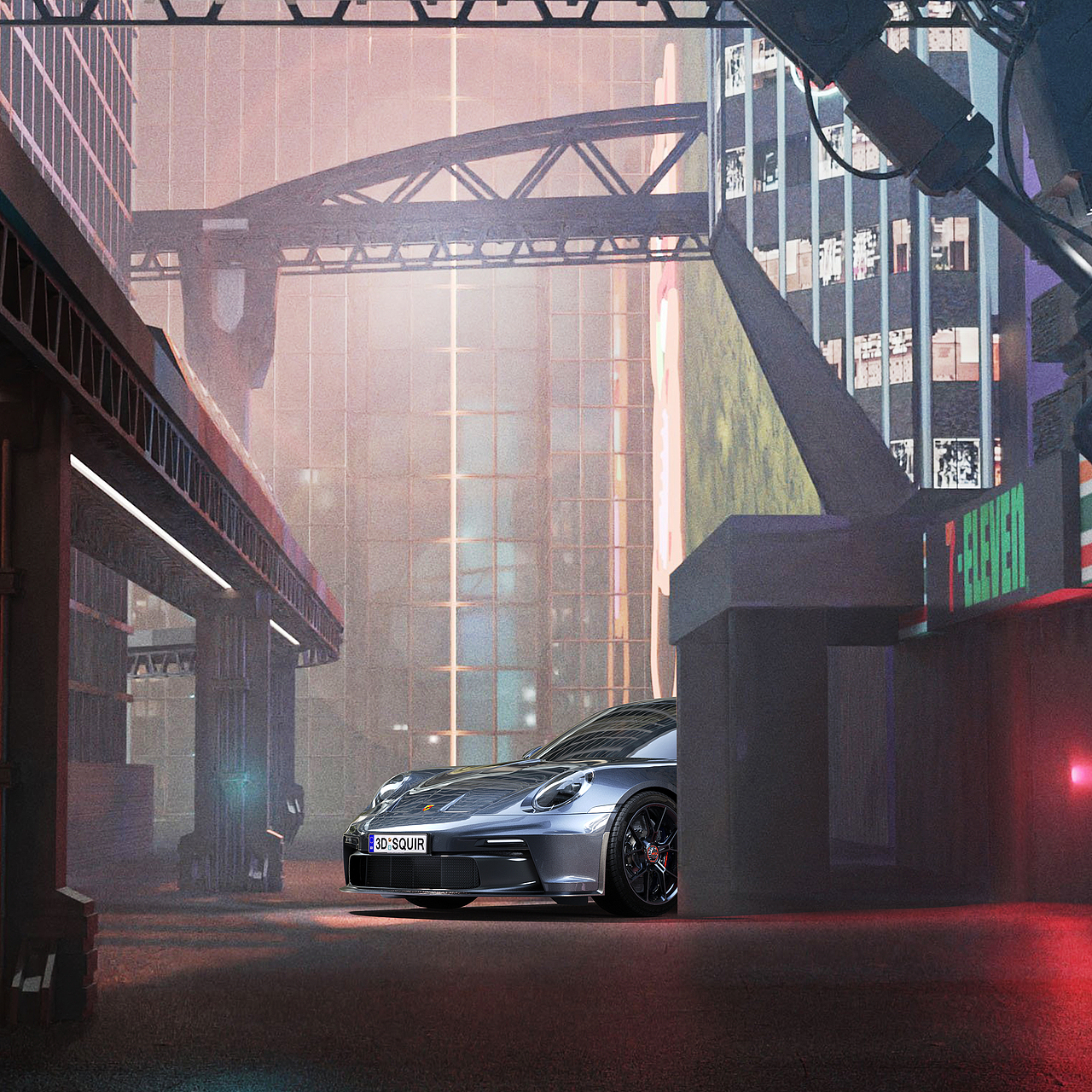 2022/工作节选/保时捷/内饰渲染_黑哥_DS-站酷ZCOOL