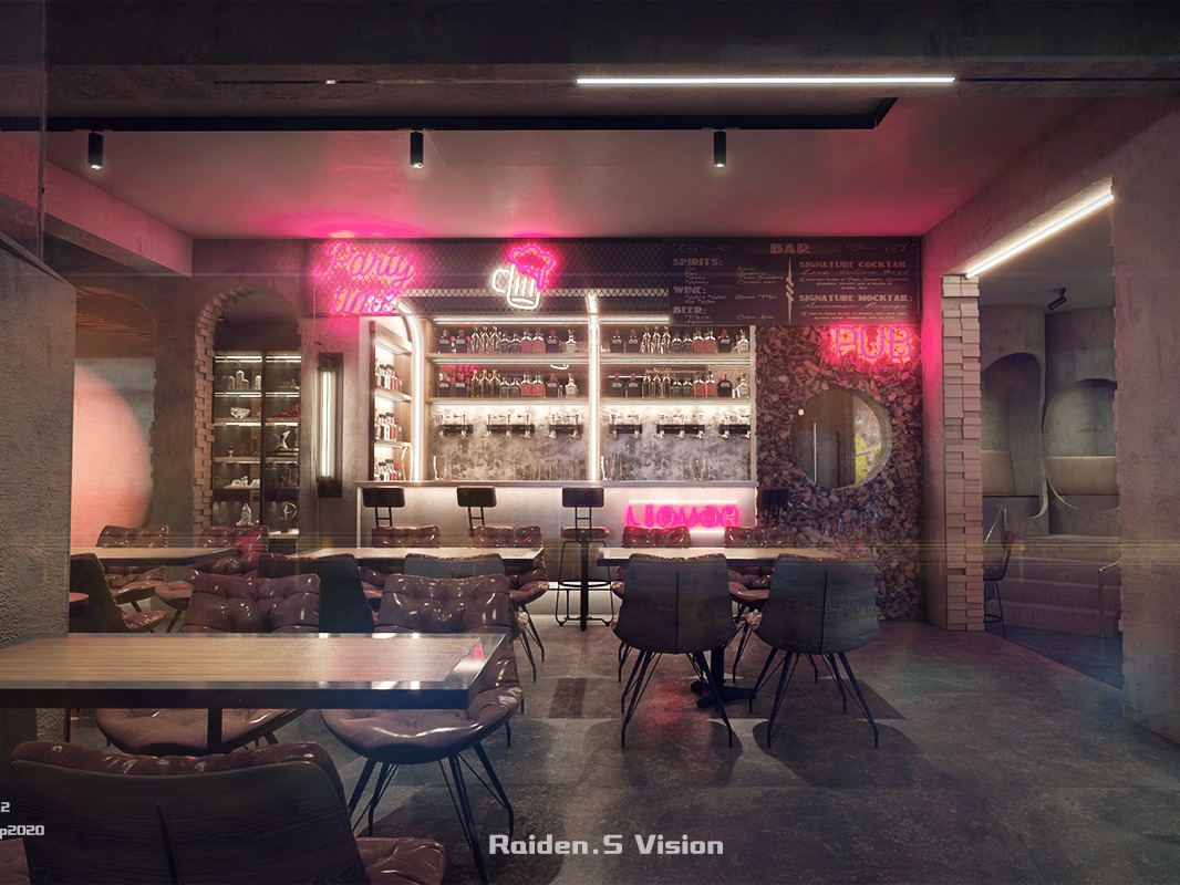 废墟工业风酒吧_RaidenS高光艺设-站酷ZCOOL