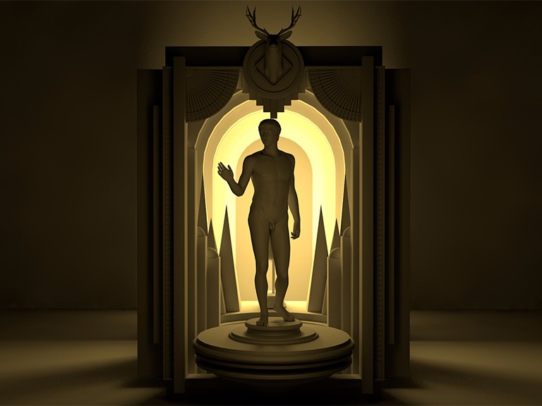 C4D打光练习_零态_zero-站酷ZCOOL