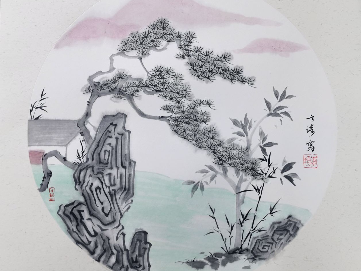 禅_水墨琦子-站酷ZCOOL