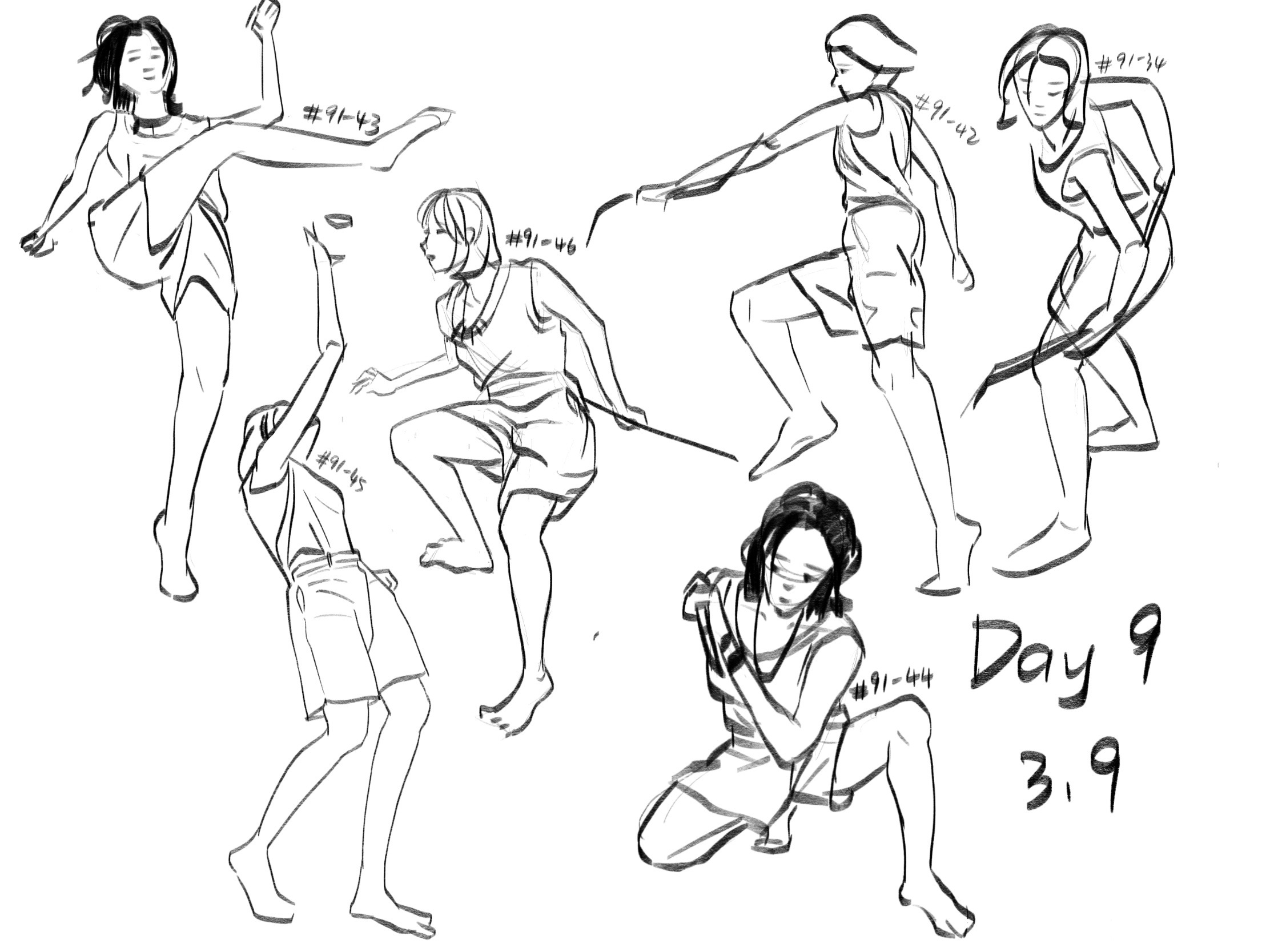 #速写60天挑战赛Day9@速写班长_新的惰性气体-站酷ZCOOL