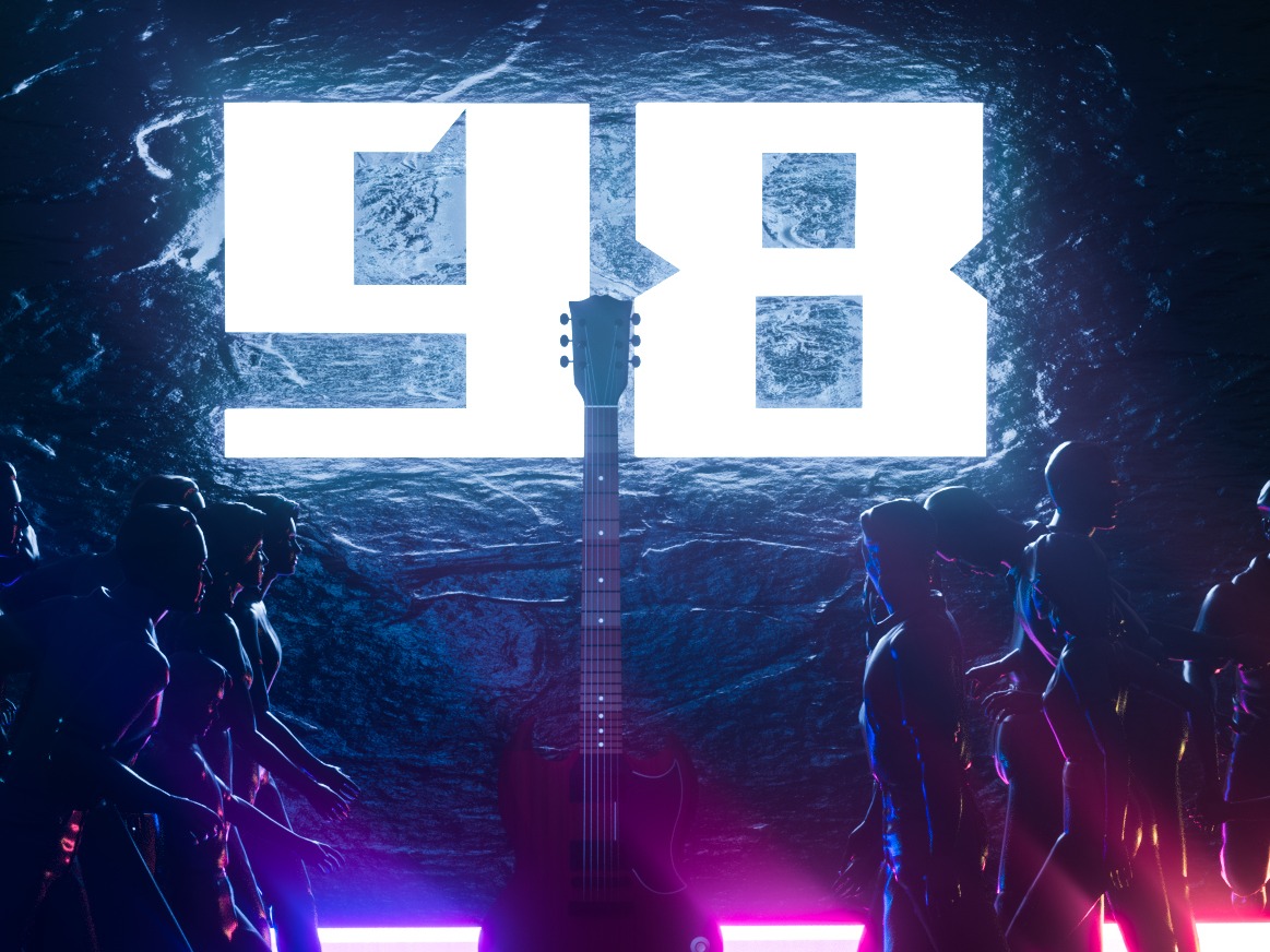 茂名98乐队宣传海报_小叹号-站酷ZCOOL