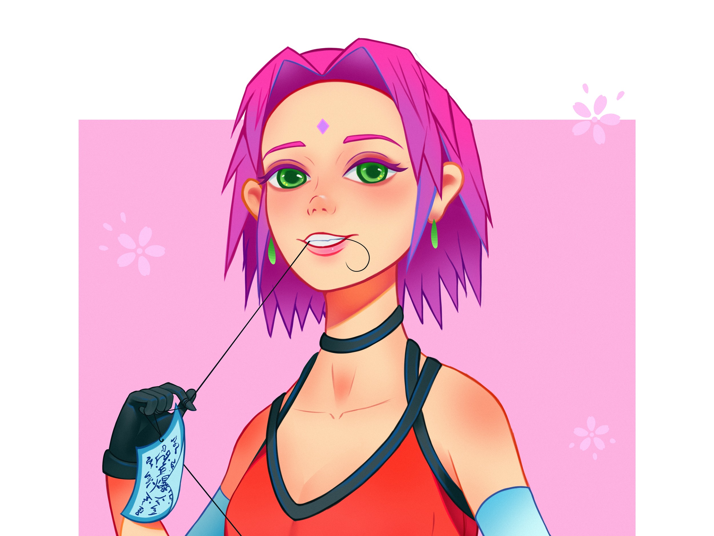 动漫同人小樱_Xiu小窝-站酷ZCOOL