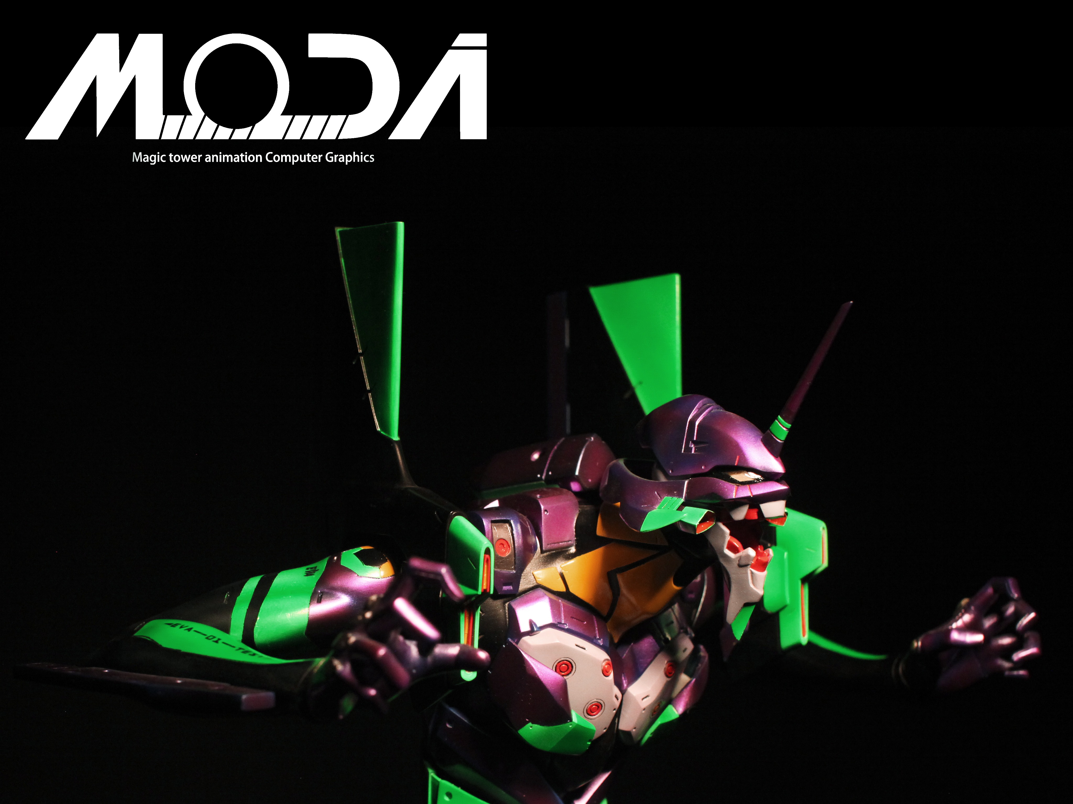 EVA初号机手办_CO_ny-站酷ZCOOL