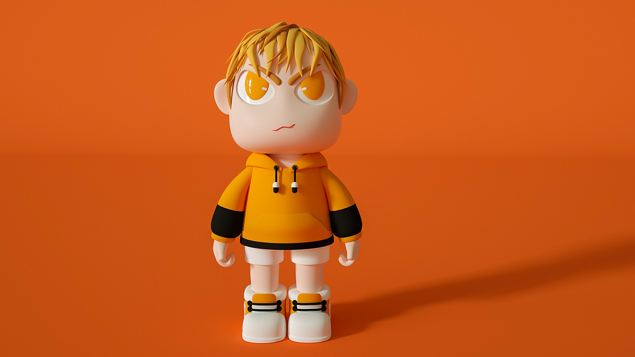 c4dip形象/双胞胎兄弟_谢怜13事-站酷ZCOOL