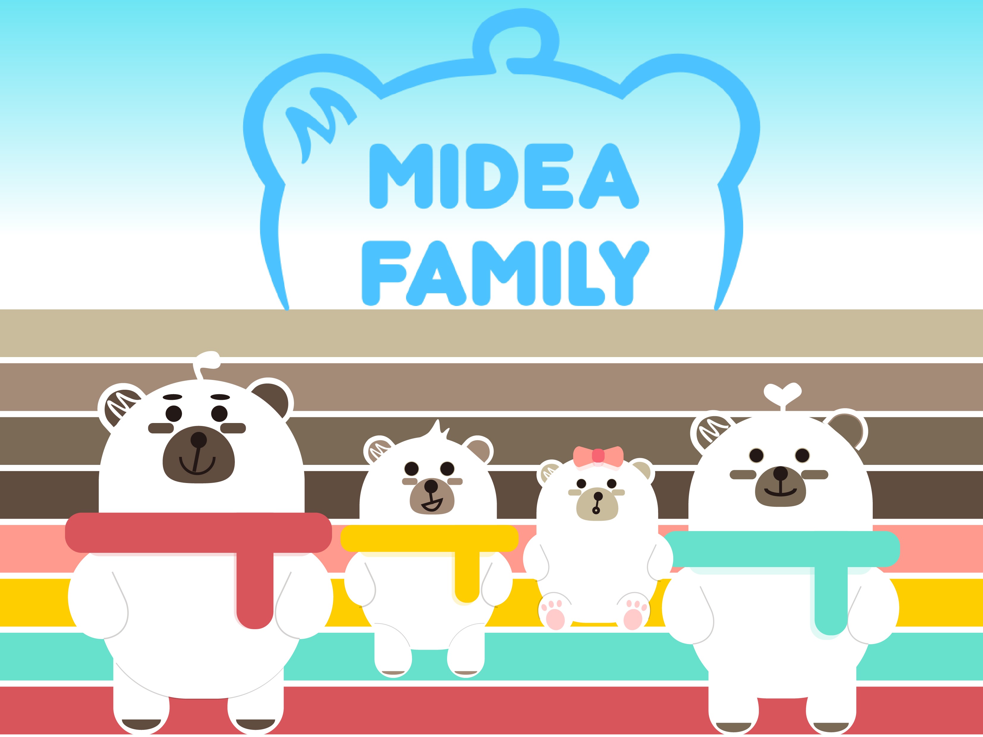 Midea Family_罗十三-站酷ZCOOL