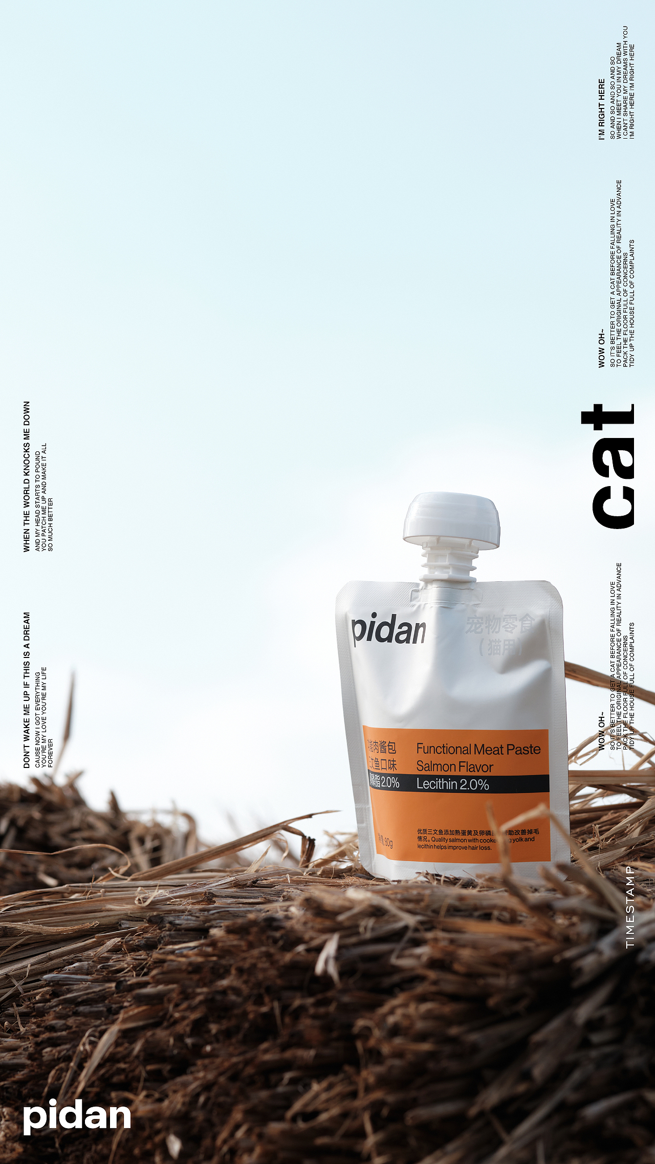 [pidan猫粮罐头 x Timestamp nature journal]_瞌睡蜜蜂-站酷ZCOOL