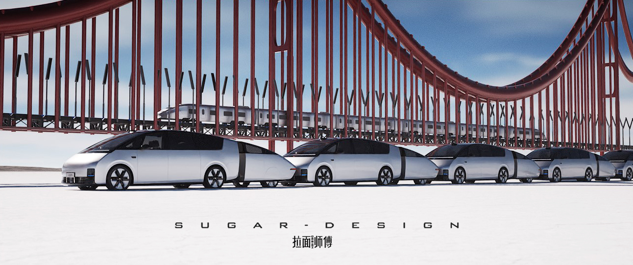理想mega拖挂套件渲染图_拉面师傅Design-站酷ZCOOL