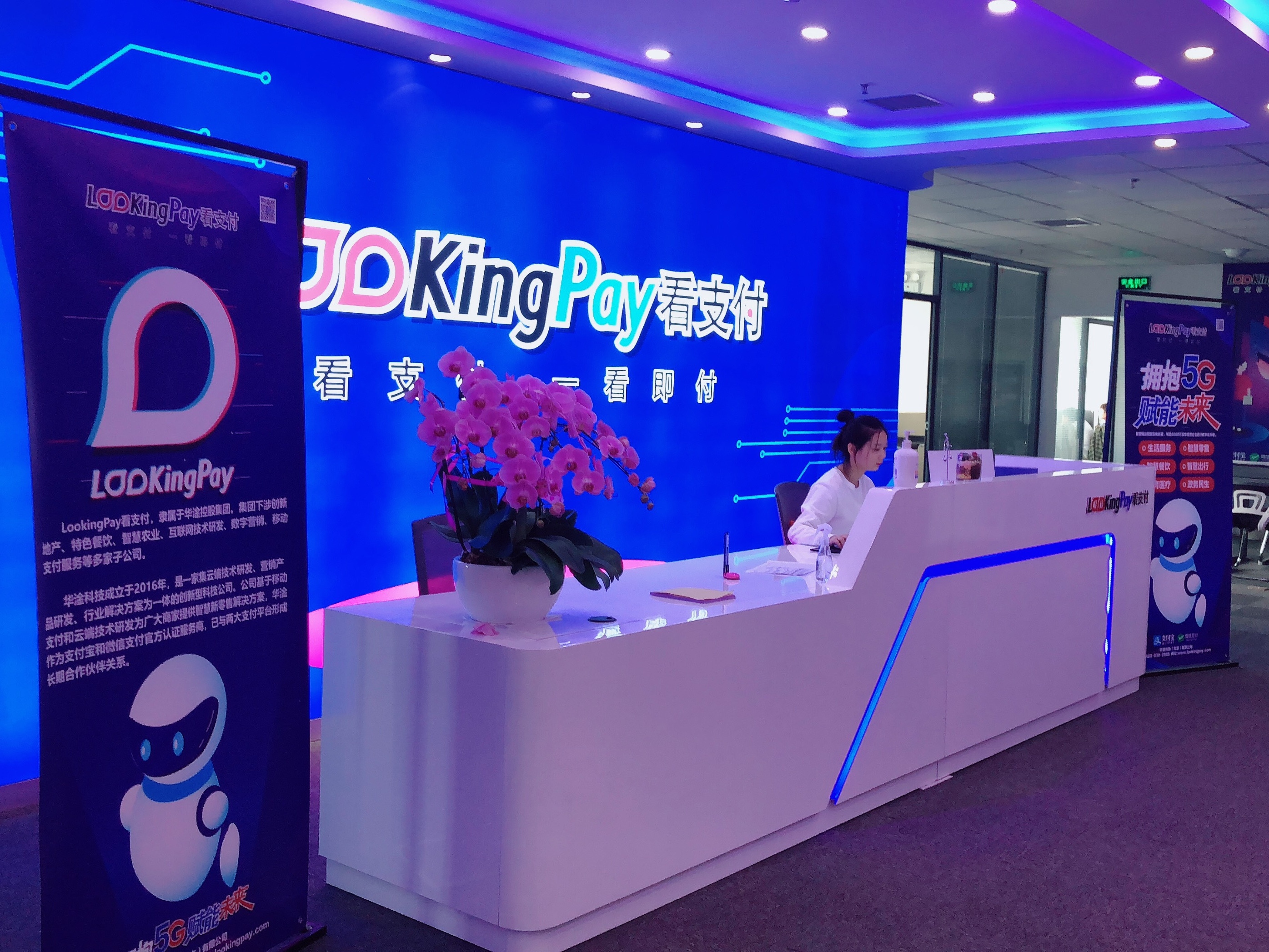 LOOKINGPAY看支付办公室环境物料设计_Values钧观小艺-站酷ZCOOL