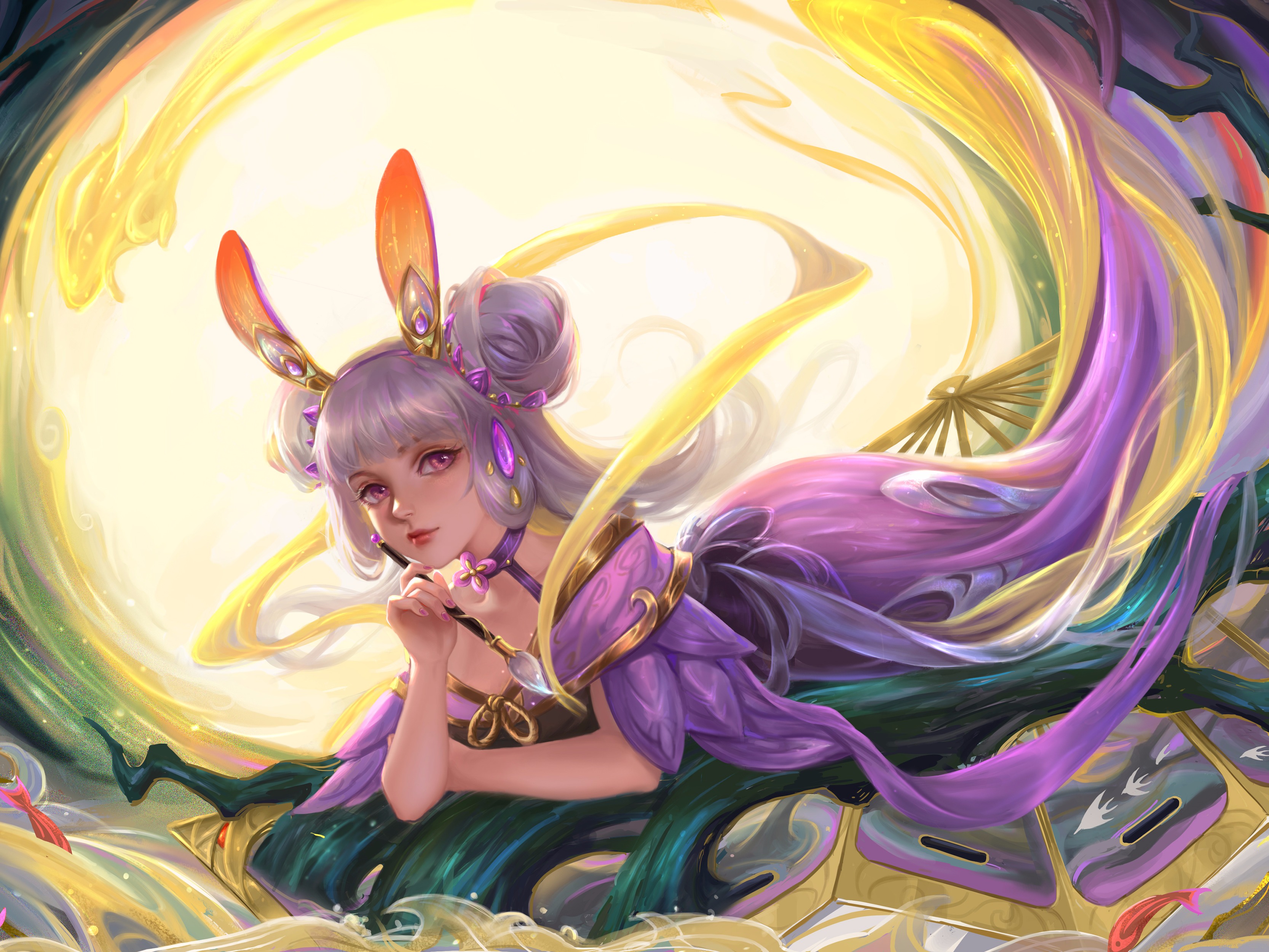 玉兔小乔_清源妙道Jolin-站酷ZCOOL