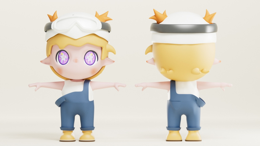 c4d小人儿_十月临安-站酷ZCOOL