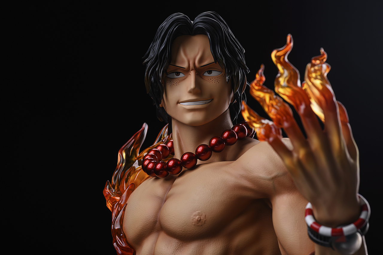 海贼王系列 GK雕像设计 完成图_Joe乔乔乔乔乔-站酷ZCOOL