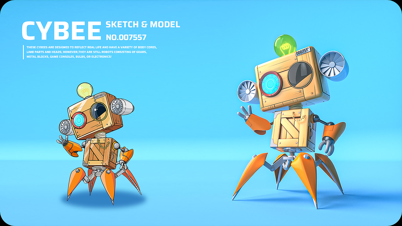 Cybee IP宣传片_章鱼Octopoda-站酷ZCOOL