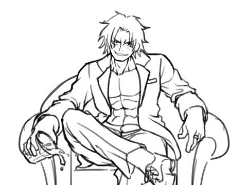 海贼王牛郎系列 艾斯Ace_亿个画手-站酷ZCOOL