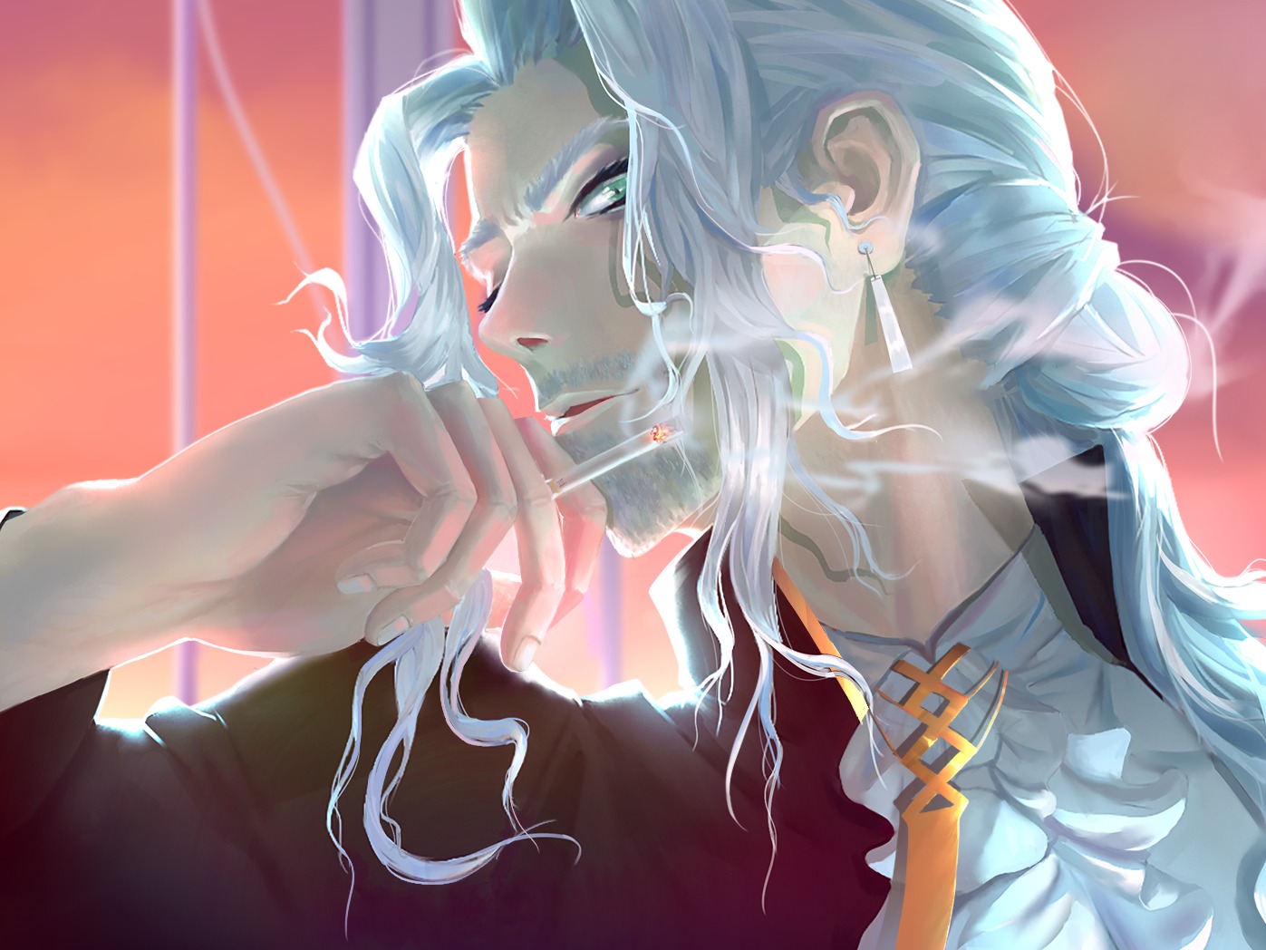 FGO弗兰德三世同人图_番茄蛋花-站酷ZCOOL