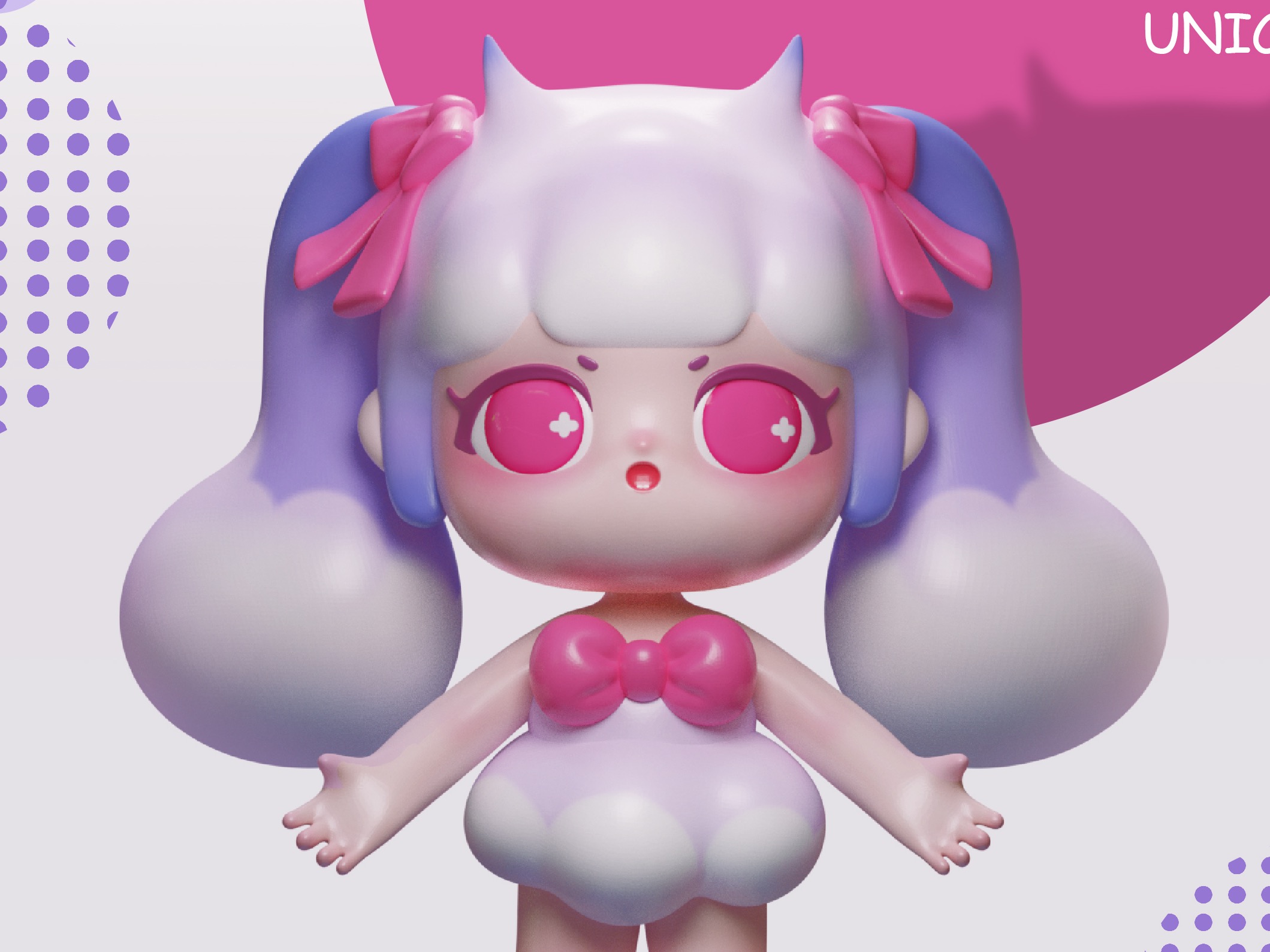 潮玩IP/独角兽BUBU / UNICORN BUBU_致命的九层糕-站酷ZCOOL