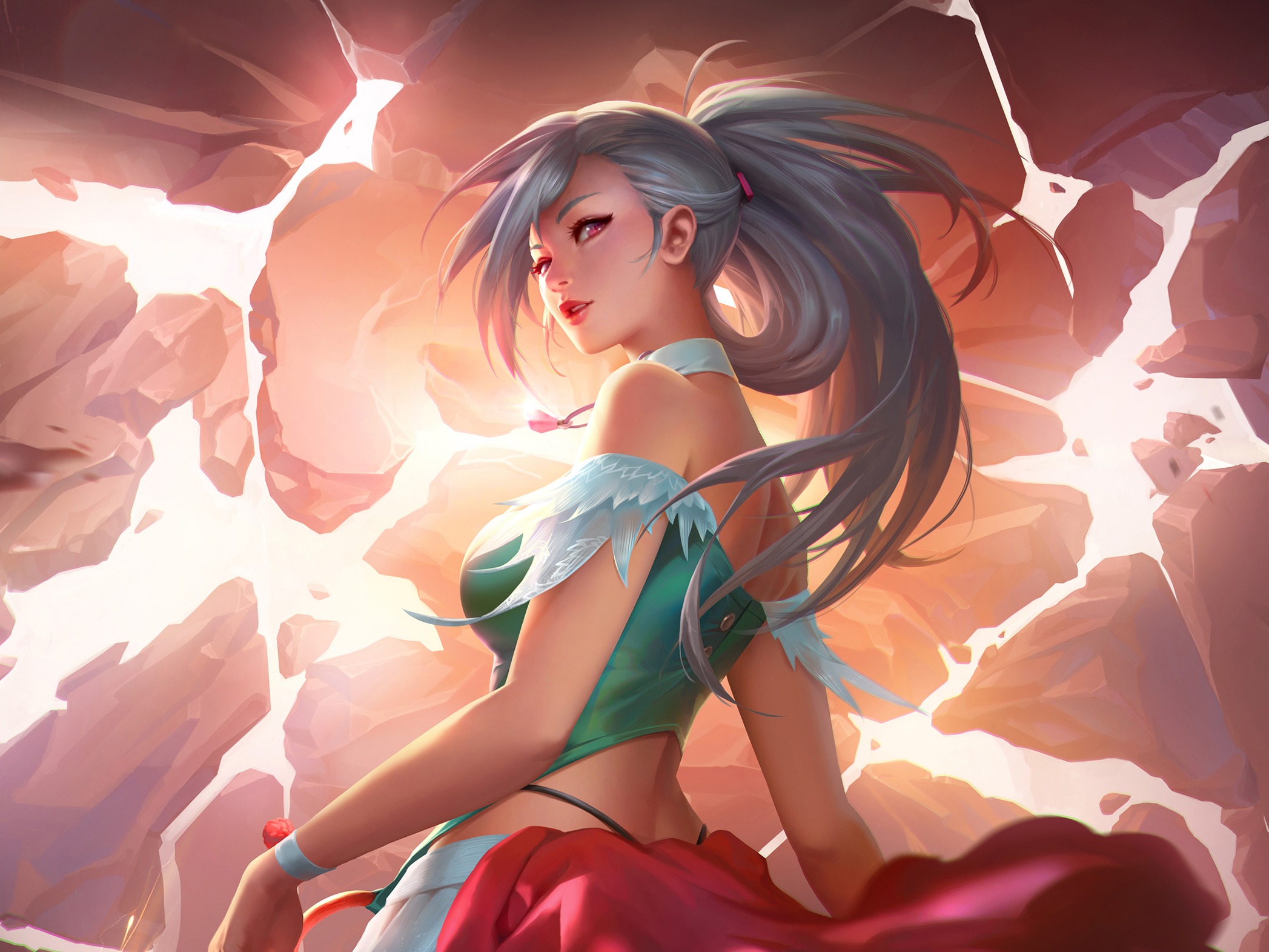 dnf赛利亚同人_愚者一智-站酷ZCOOL