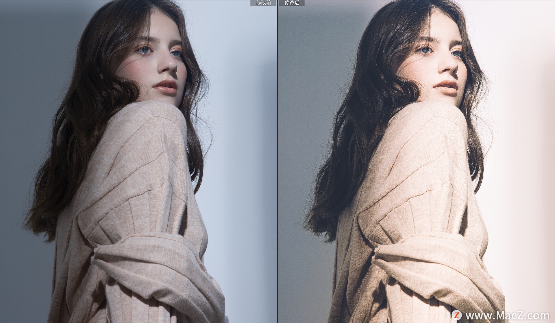日系柔和人物摄影LR预设_mac开心-站酷ZCOOL