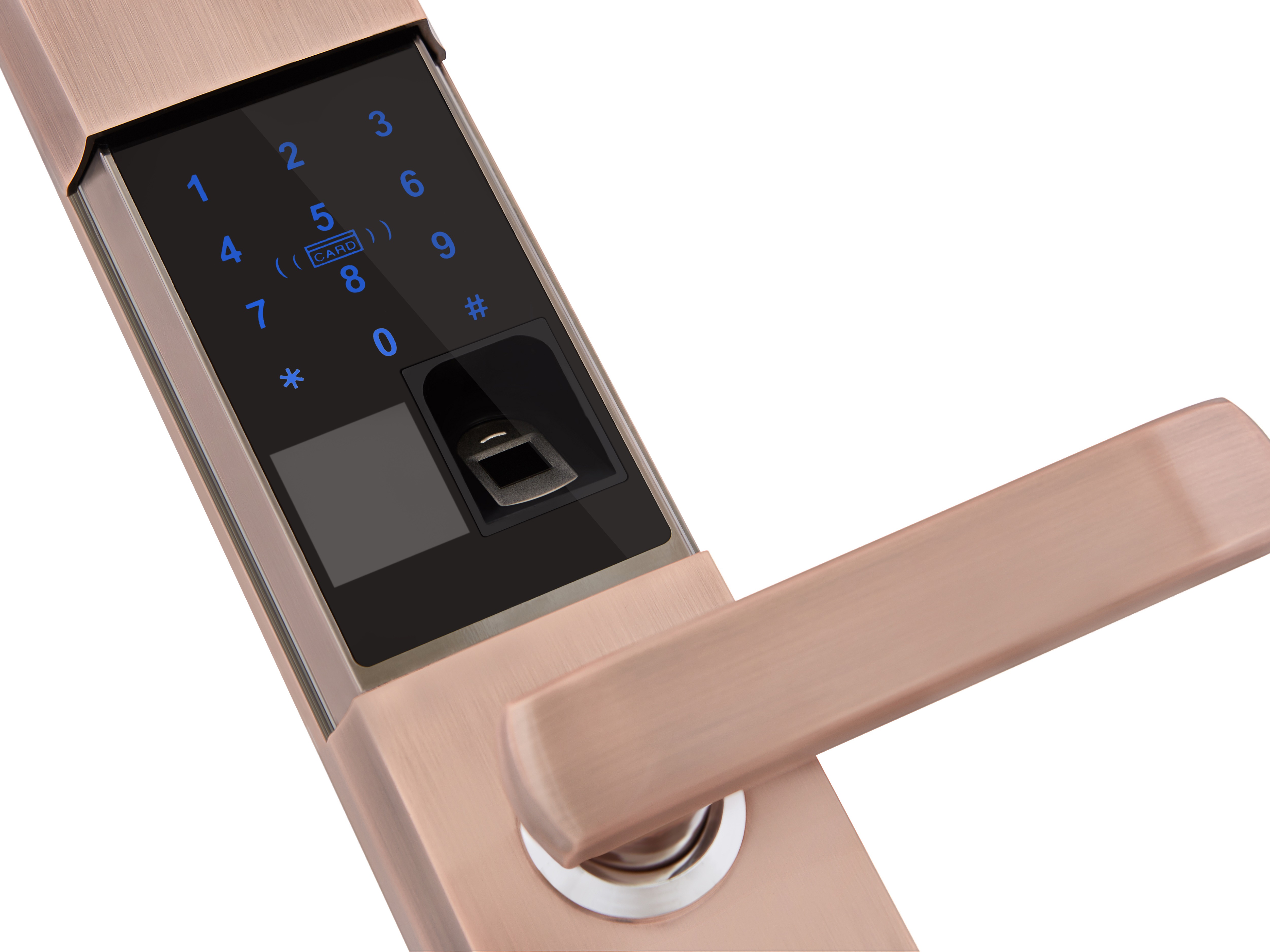 指纹密码锁精修_浓浓0525-站酷ZCOOL