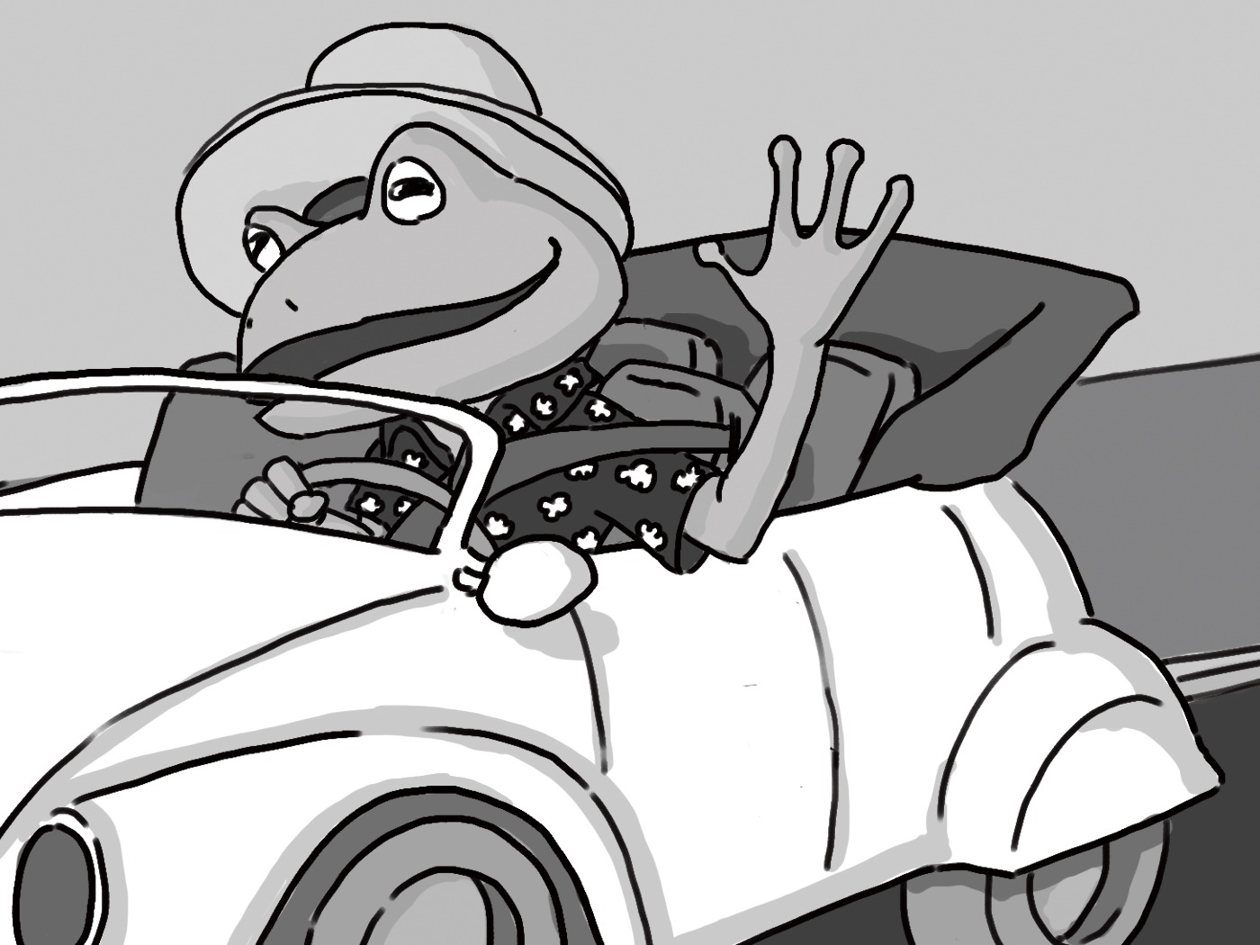 Toad on the road_glorian28-站酷ZCOOL