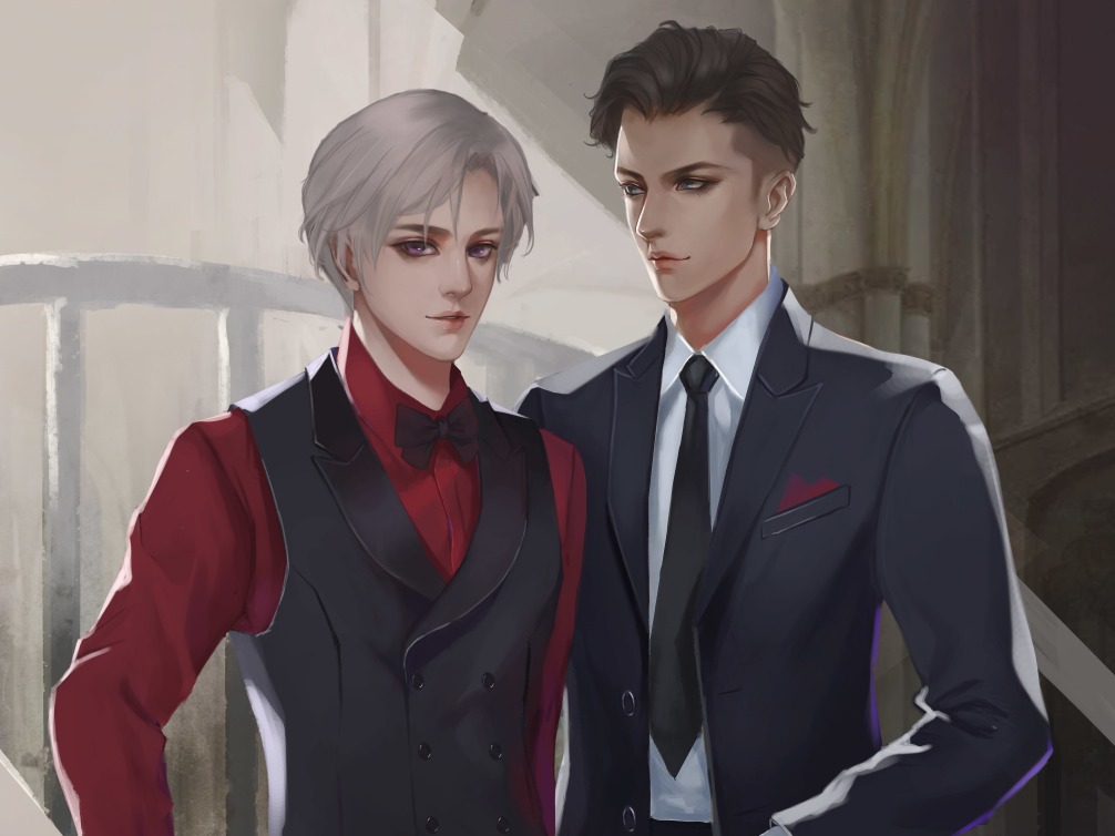 正装男士【内页插画】_JLAN峻澜-站酷ZCOOL