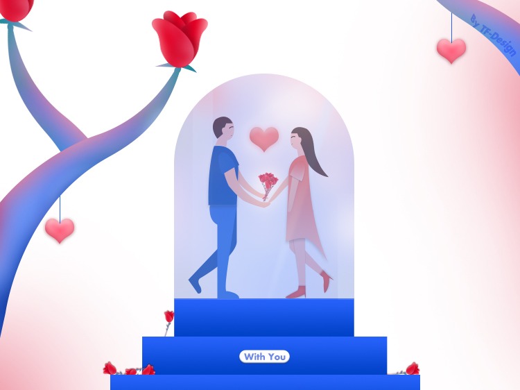 214情人节快乐 Vanlentine's Day_听风Aray-站酷ZCOOL