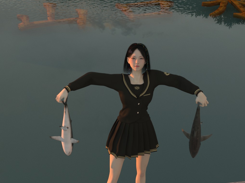 C4D丶DAZ渲染，兄弟的异世界女友_Z302813586-站酷ZCOOL