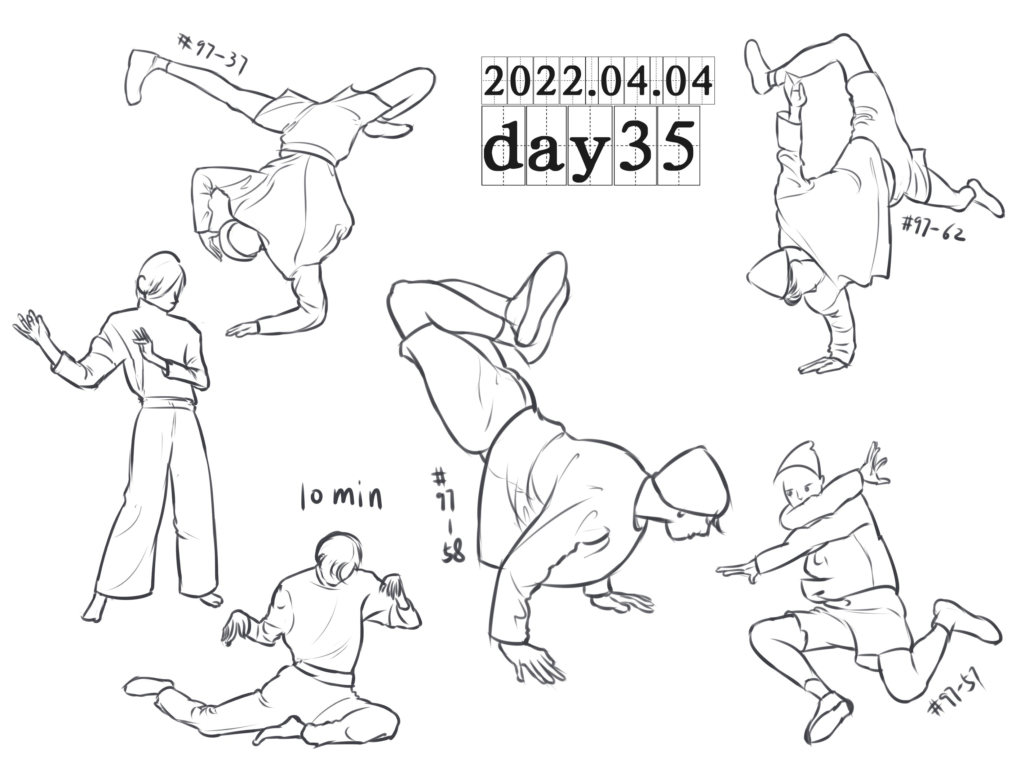 速写60天挑战赛day35@速写班长_此女子有毒-站酷ZCOOL