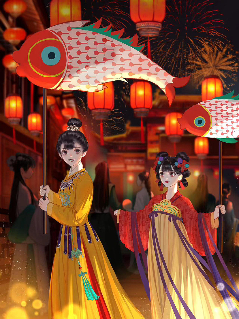 今天的小姐姐_画痨Easy-站酷ZCOOL