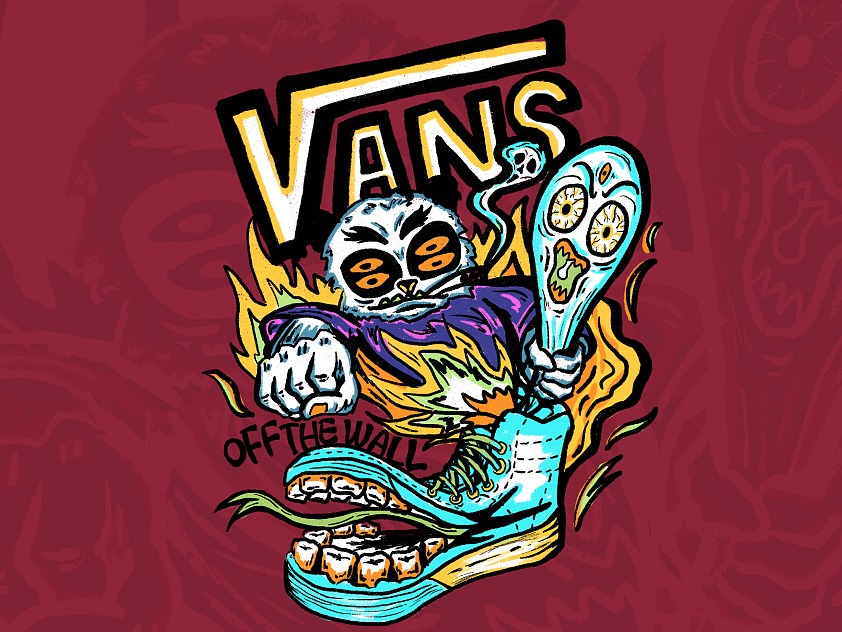 2019 #VANS# -OFF THE WALL_蛙蛙酱-站酷ZCOOL