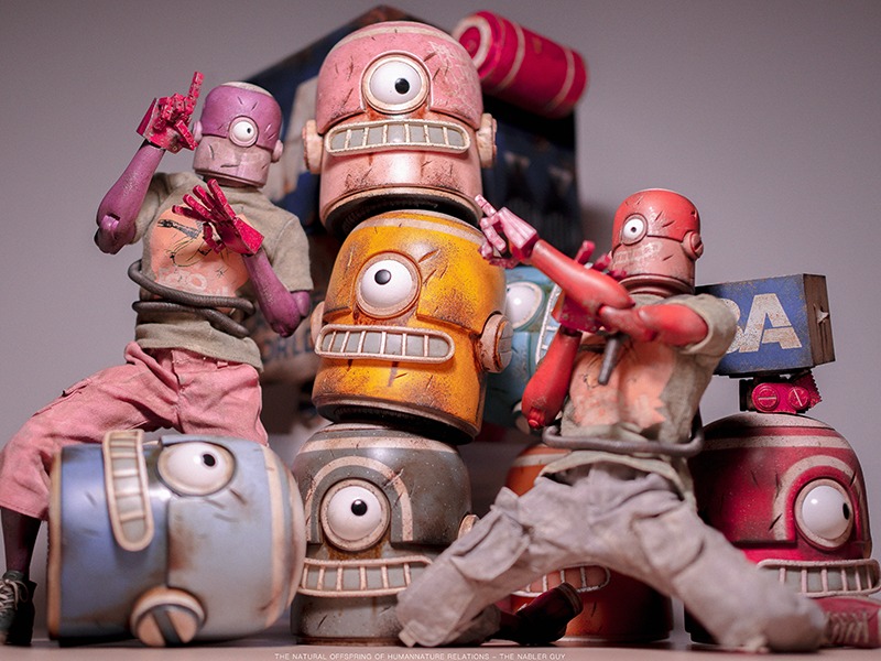 玩具摄影 - THREEATOYS & UNDERVERSE COLLECTION _nammmm-站酷ZCOOL