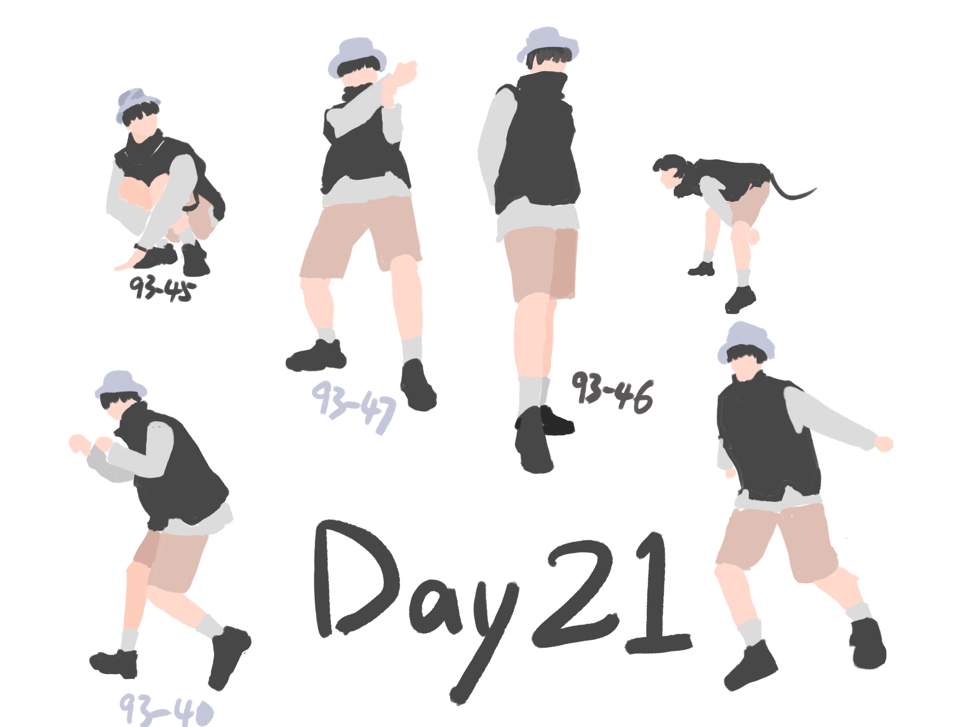 #速写60天挑战赛# Day21@速写班长 _林南安lin-站酷ZCOOL