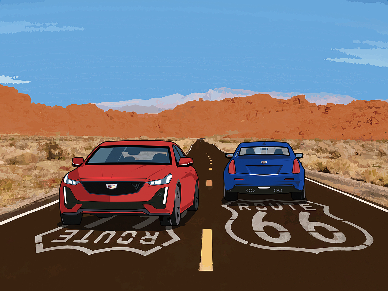 66ROUTE凯迪拉克ct4 atsl-v_Z44538066-站酷ZCOOL