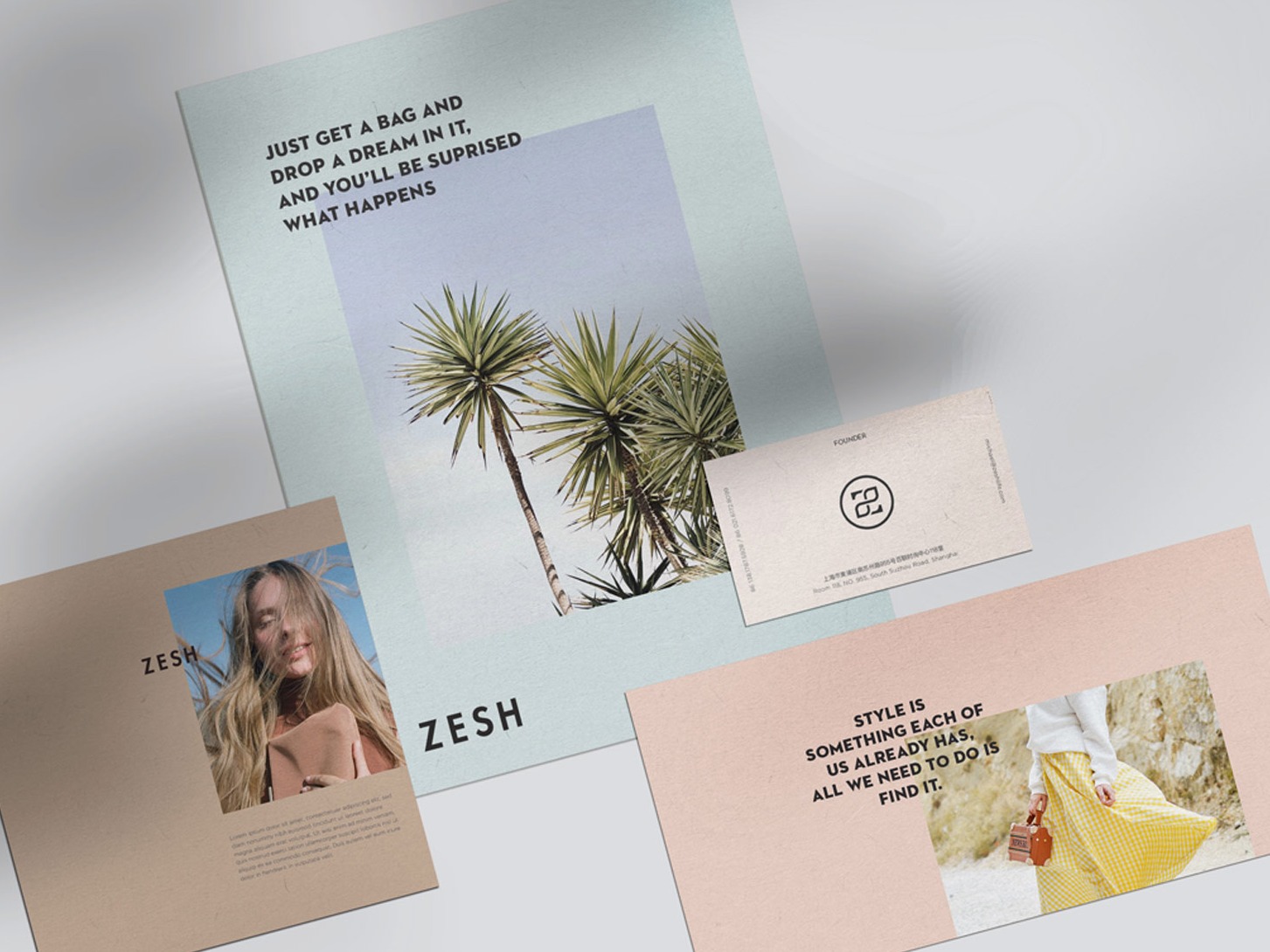 Branding | ZESH 泽尚 品牌VI设计 动态logo_YibangDesign-站酷ZCOOL