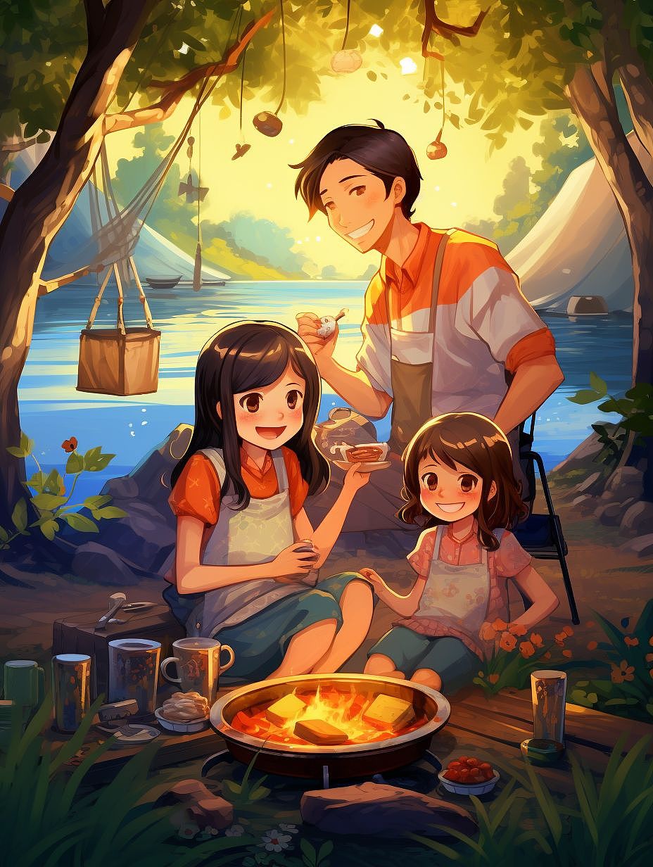 AI绘画︳温馨一家_ALiYaW-站酷ZCOOL