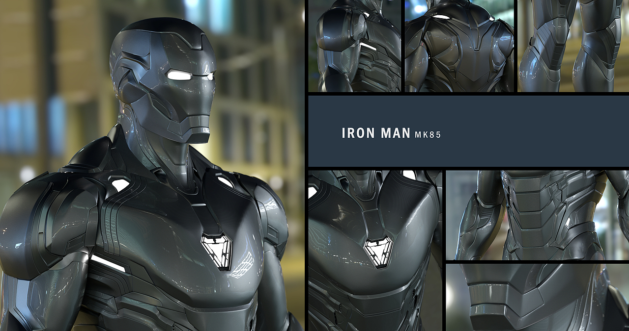 真实感4k 钢铁侠mk85渲染_sseedd2019-站酷ZCOOL