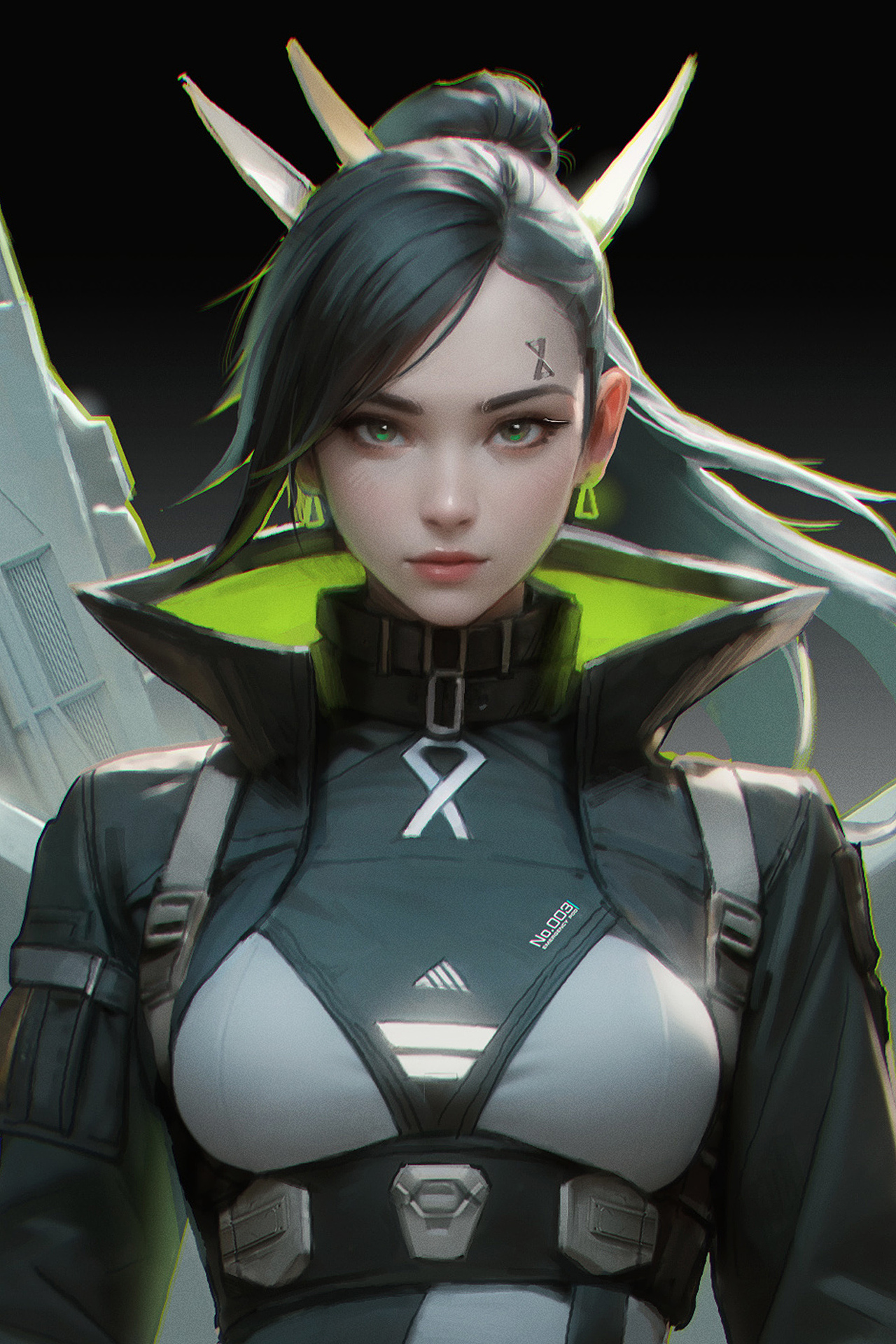 人物设定练习-战斗天使_tianzi_天恣-站酷ZCOOL