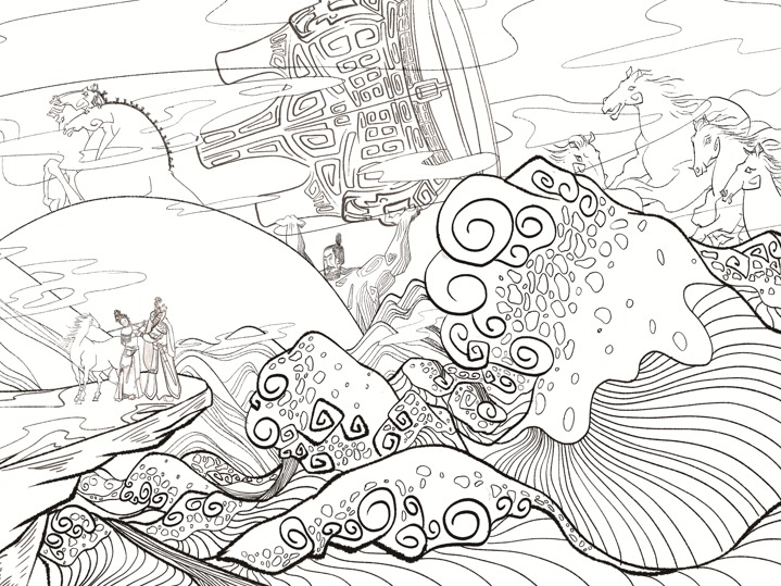 霸王别姬_LKRR-站酷ZCOOL