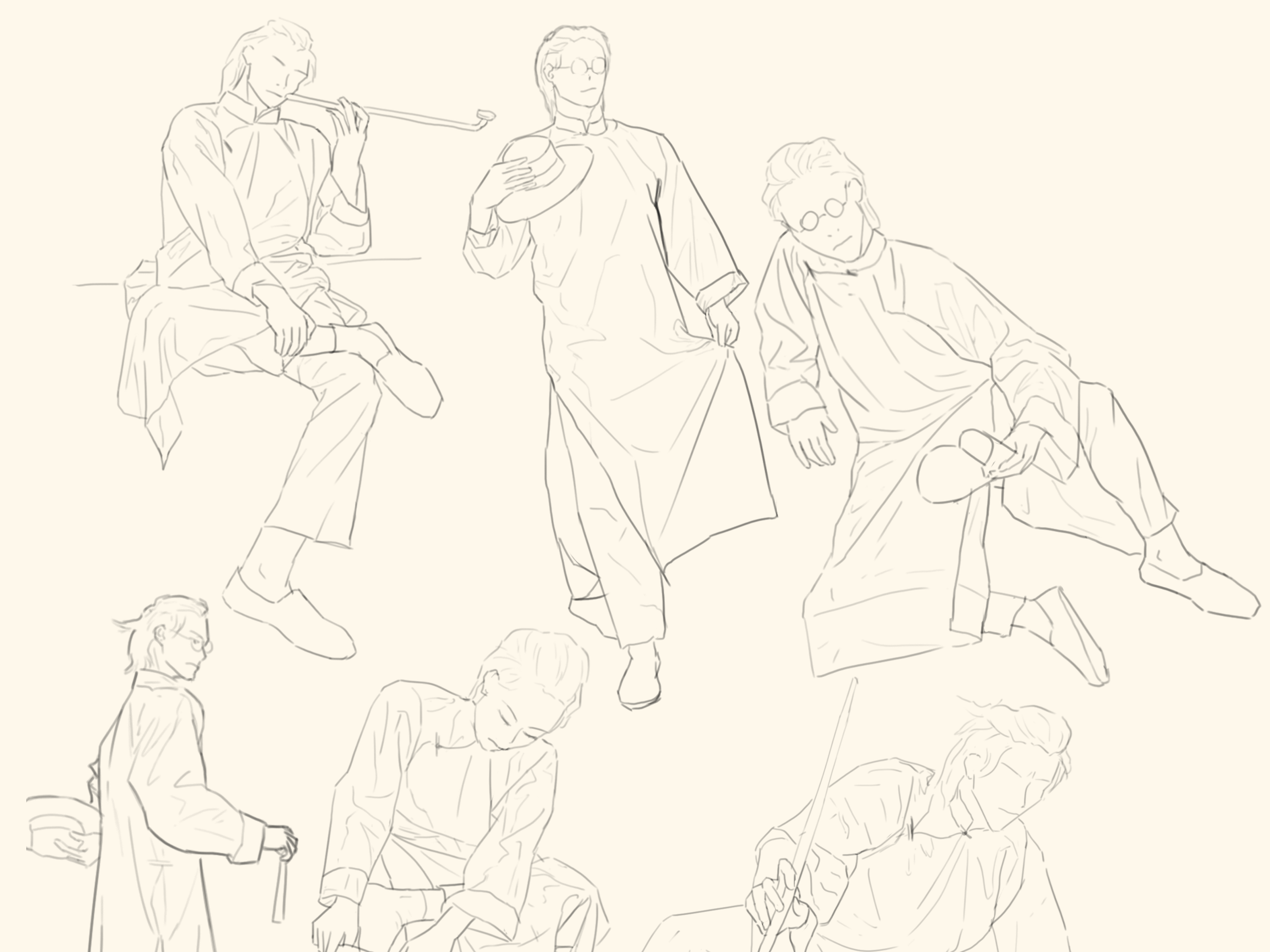 #速写60天挑战赛# @速写班长 day03 _SiebenF-站酷ZCOOL