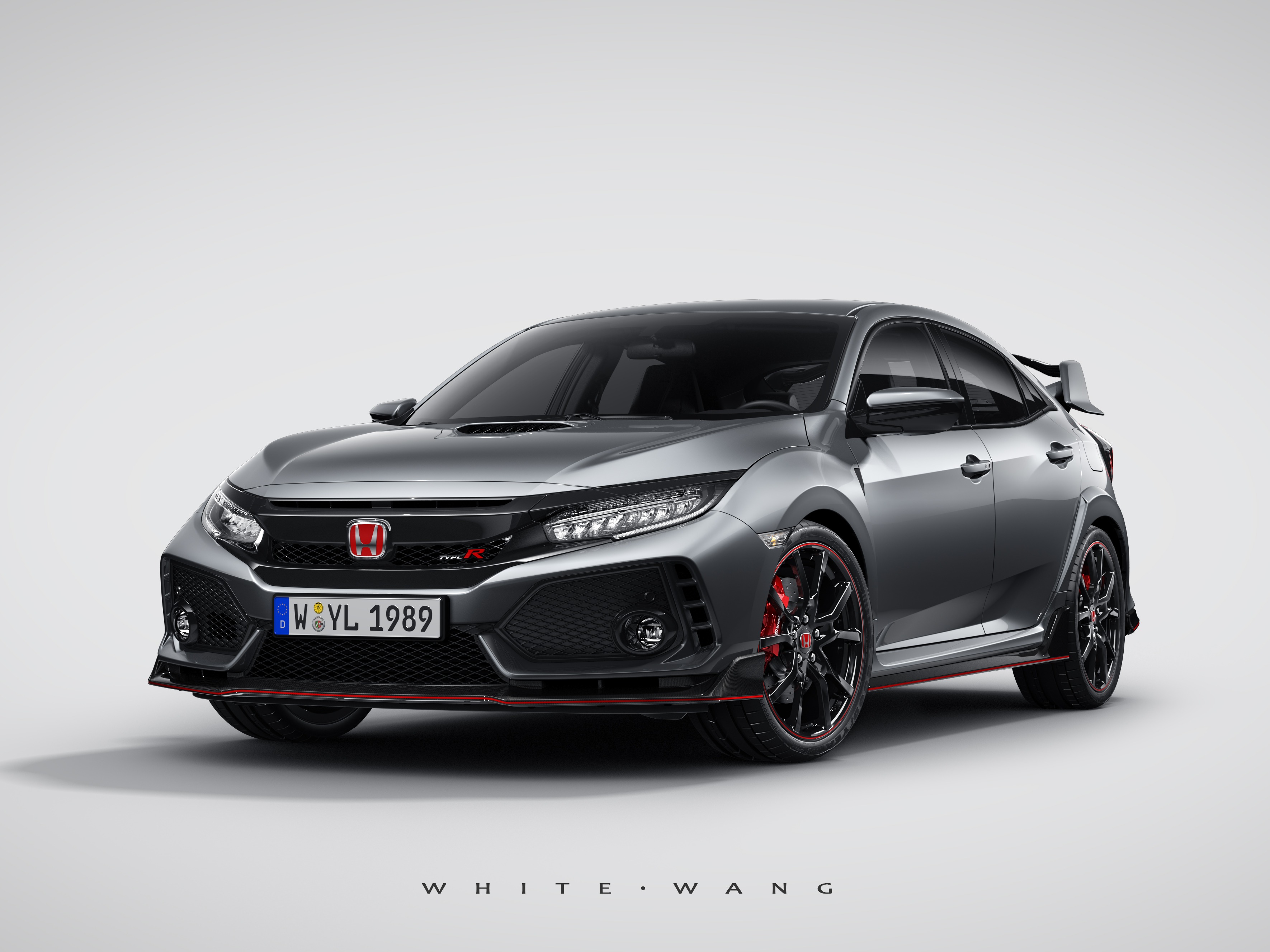 Civic Type R - CGI - Exterior_王小白_WhiteWang-站酷ZCOOL
