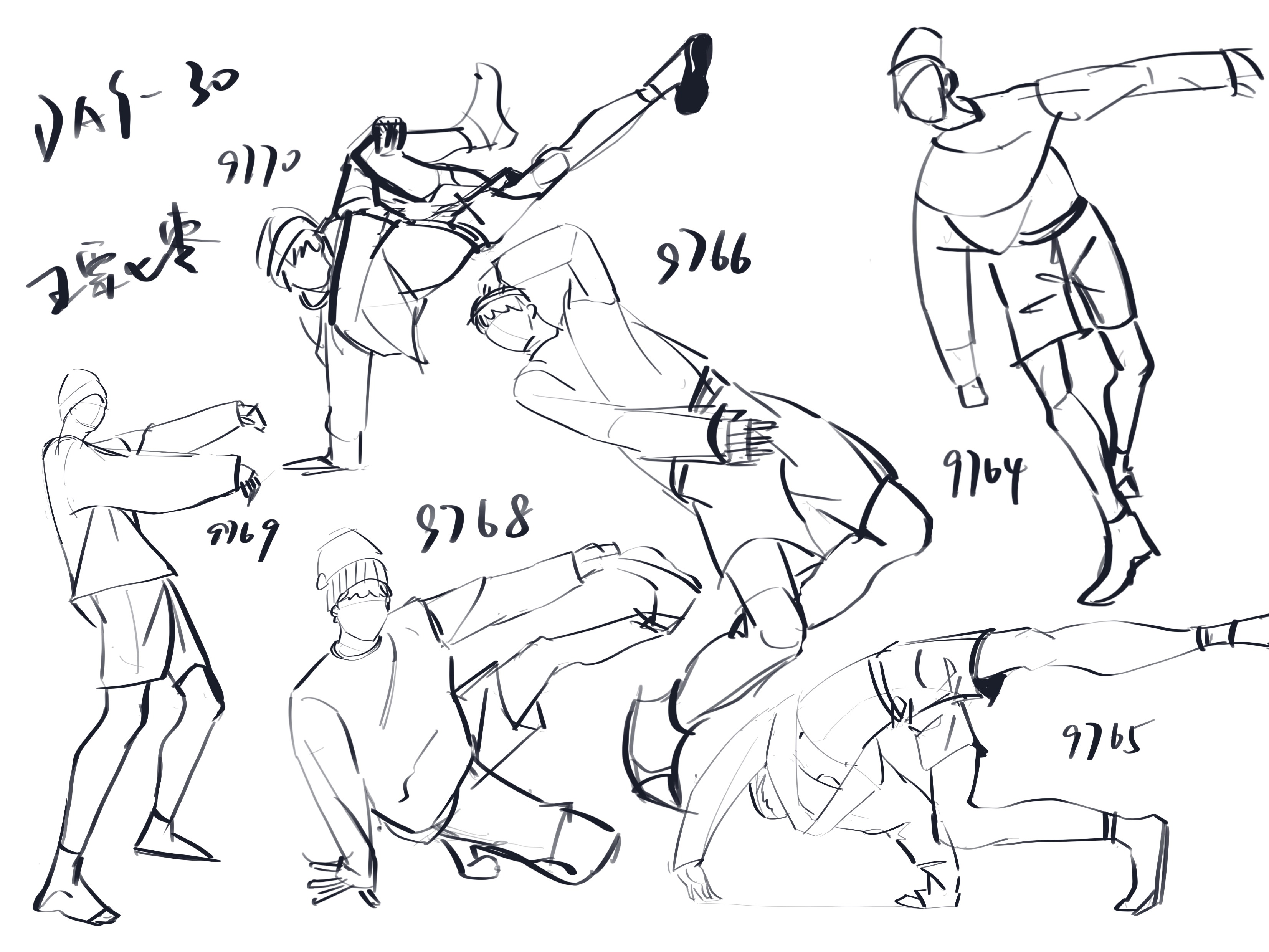 #速写60天挑战赛# DAY30 @速写班长 _小池的每一步-站酷ZCOOL